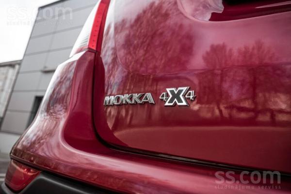 Red Opel Mokka 2017 in Riga, with an engine capacity of 1.40 L and mileage of 134 thousand km for 10990 €, photo 8 on AUTOMOTO.COM.LV