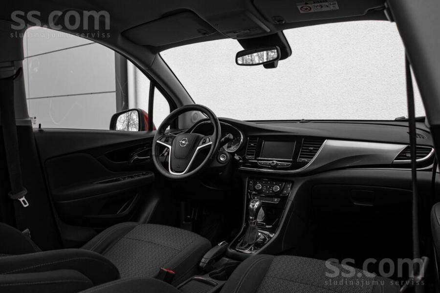 Red Opel Mokka 2017 in Riga, with an engine capacity of 1.40 L and mileage of 134 thousand km for 10990 €, photo 16 on AUTOMOTO.COM.LV