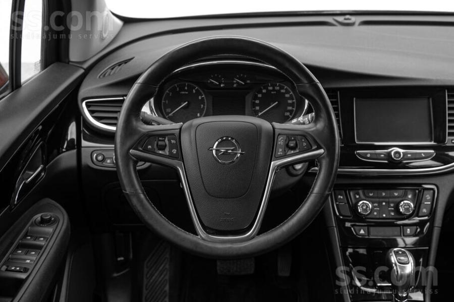 Red Opel Mokka 2017 in Riga, with an engine capacity of 1.40 L and mileage of 134 thousand km for 10990 €, photo 19 on AUTOMOTO.COM.LV