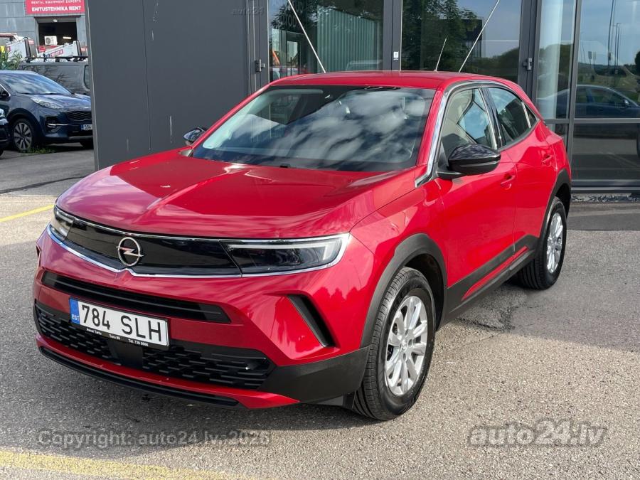 Красный Опель Mokka 2021 в Тарту, объемом двигателя 1.20 л и пробегом 89 тыс. км за 15990 €, фото 1 на AUTOMOTO.COM.LV