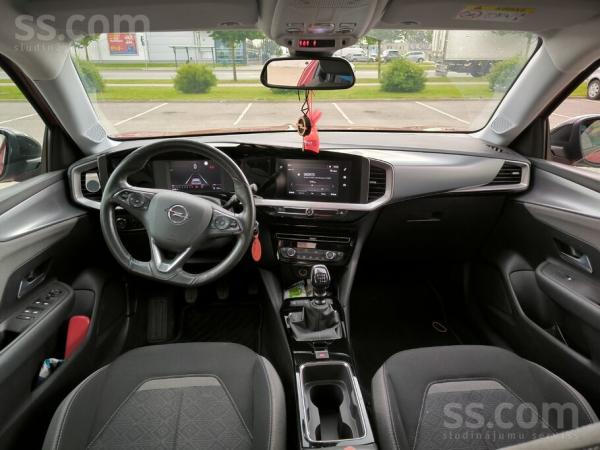 Red Opel Mokka 2022 in Liepaja, with an engine capacity of 1.20 L and mileage of 66 thousand km for 12700 €, photo 7 on AUTOMOTO.COM.LV