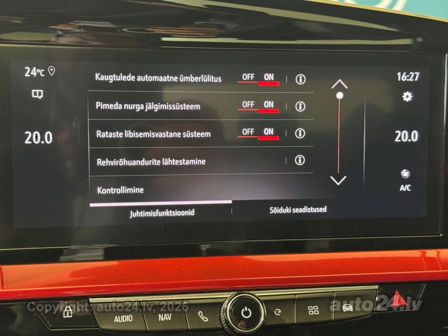 Красный Опель Mokka 2024 в Таллин, объемом двигателя 0.00 л и пробегом 10 тыс. км за 34900 €, фото 18 на AUTOMOTO.COM.LV