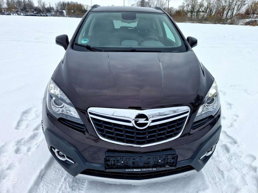 Sarkans Opel Mokka 2015 Marijampole, ar dzinēja tilpumu 1.60 L un nobraukumu 136 tūkst. km par 7850 €, foto 3 vietnē AUTOMOTO.COM.LV