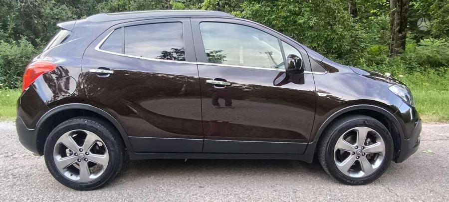 Violet Opel Mokka 2014 in Kaunas, with an engine capacity of 1.69 L and mileage of 267 thousand km for 5950 €, photo 11 on AUTOMOTO.COM.LV