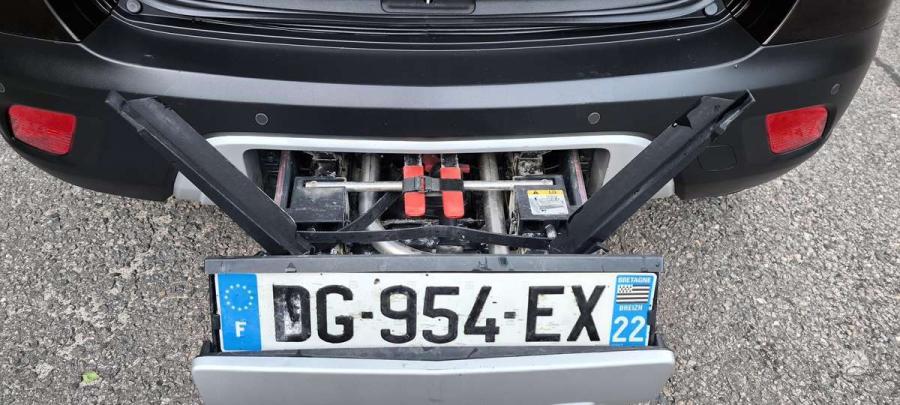 Violet Opel Mokka 2014 in Kaunas, with an engine capacity of 1.69 L and mileage of 267 thousand km for 5950 €, photo 24 on AUTOMOTO.COM.LV
