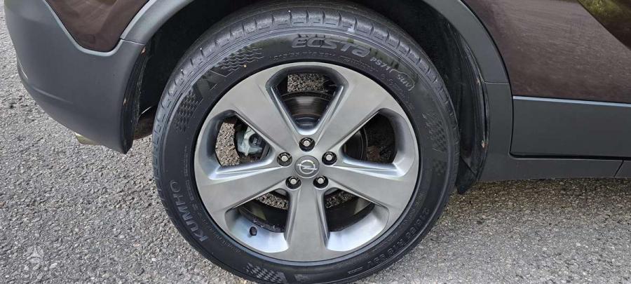 Violet Opel Mokka 2014 in Kaunas, with an engine capacity of 1.69 L and mileage of 267 thousand km for 5950 €, photo 36 on AUTOMOTO.COM.LV