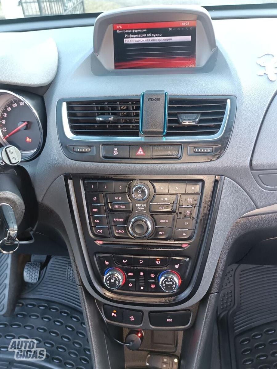 White Opel Mokka 2013 in Klaipeda, with an engine capacity of 1.70 L and mileage of 250 thousand km for 5850 €, photo 14 on AUTOMOTO.COM.LV