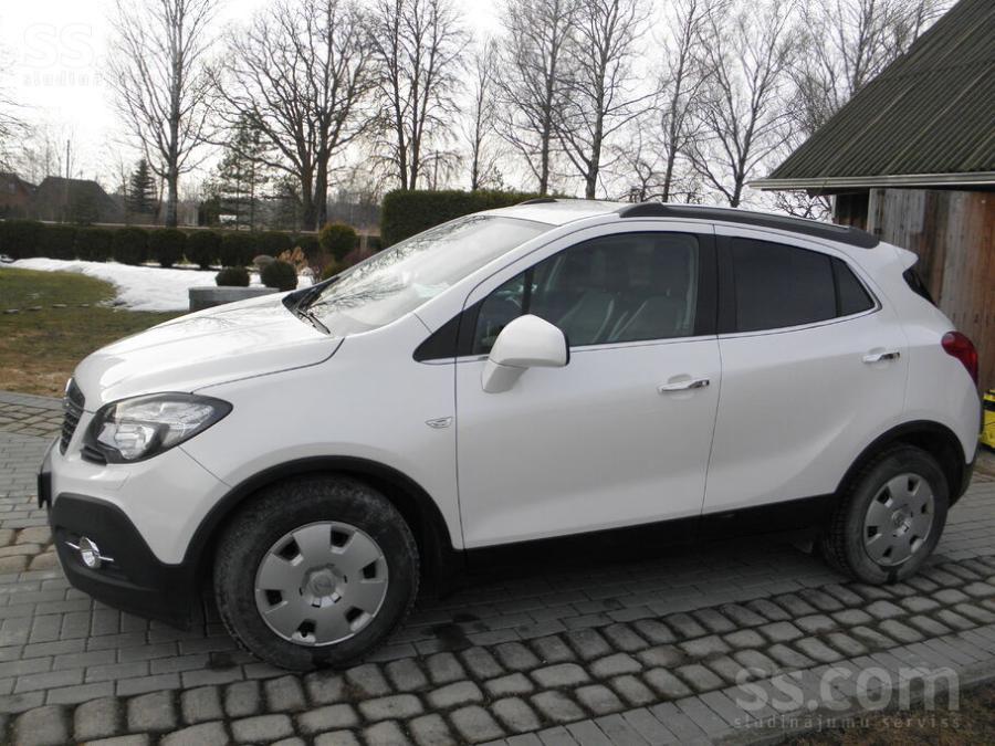 Balts Opel Mokka 2013 Madona, ar dzinēja tilpumu 1.70 L un nobraukumu 161 tūkst. km par 6700 €, foto 1 vietnē AUTOMOTO.COM.LV