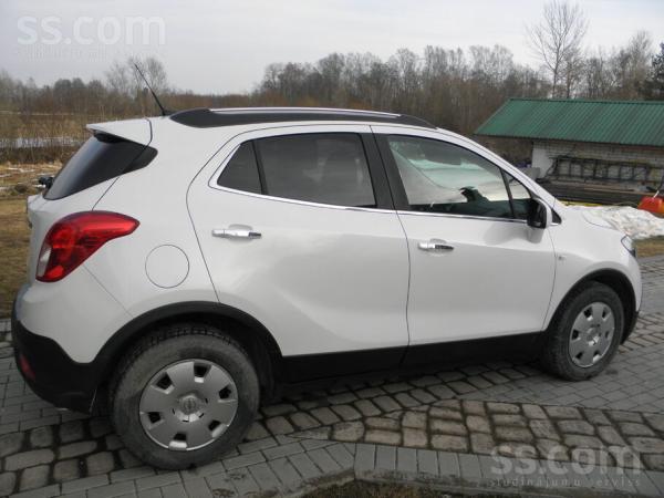 Balts Opel Mokka 2013 Madona, ar dzinēja tilpumu 1.70 L un nobraukumu 161 tūkst. km par 6700 €, foto 2 vietnē AUTOMOTO.COM.LV