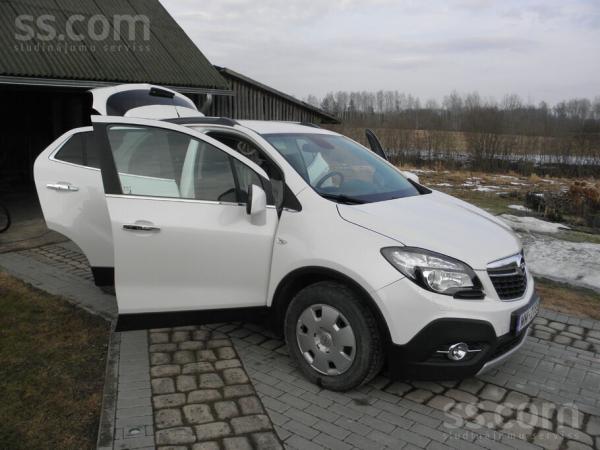 Balts Opel Mokka 2013 Madona, ar dzinēja tilpumu 1.70 L un nobraukumu 161 tūkst. km par 6700 €, foto 3 vietnē AUTOMOTO.COM.LV
