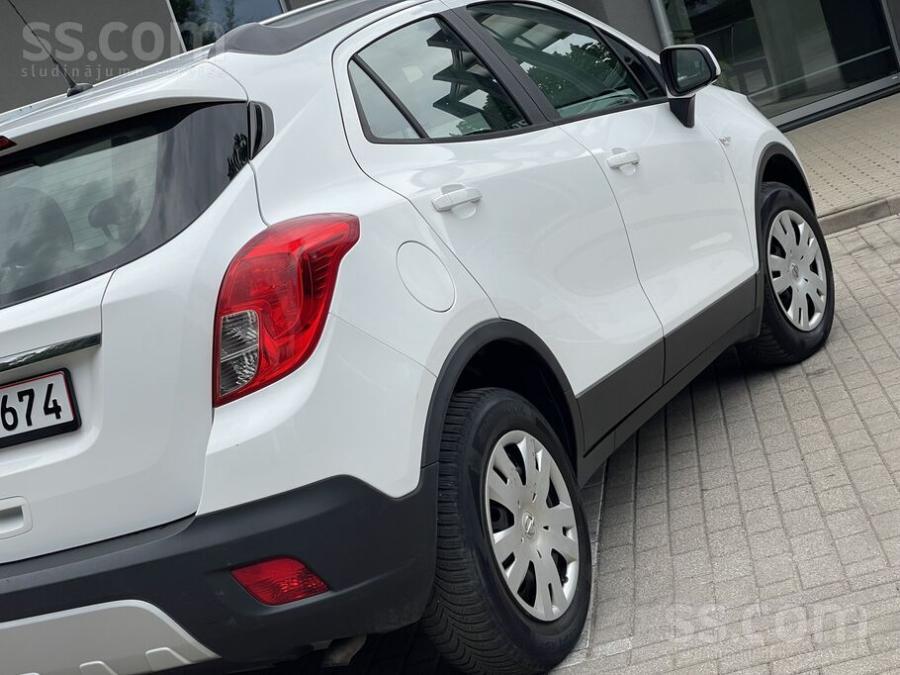 Balts Opel Mokka 2013 Jūrmala, ar dzinēja tilpumu 1.60 L un nobraukumu 0 tūkst. km par 5650 €, foto 17 vietnē AUTOMOTO.COM.LV