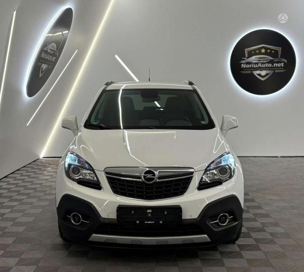 White Opel Mokka 2013 in Marijampole, with an engine capacity of 1.69 L and mileage of 250 thousand km for 7750 €, photo 6 on AUTOMOTO.COM.LV