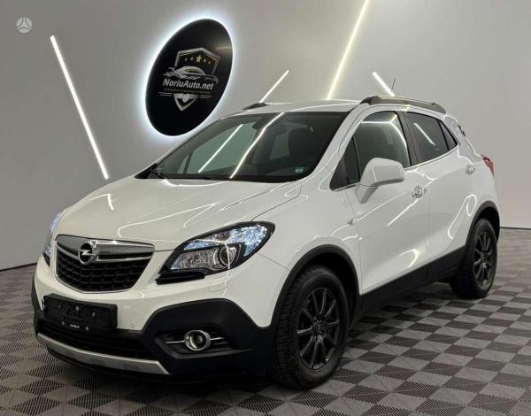 White Opel Mokka 2013 in Marijampole, with an engine capacity of 1.69 L and mileage of 250 thousand km for 7750 €, photo 7 on AUTOMOTO.COM.LV