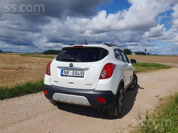 Balts Opel Mokka 2013 Saldus, ar dzinēja tilpumu 1.70 L un nobraukumu 238 tūkst. km par 6295 €, foto 7 vietnē AUTOMOTO.COM.LV