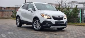 White Opel Mokka 2014 in Siauliai, with an engine capacity of 1.40 L and mileage of 181 thousand km for 6600 €, photo  on AUTOMOTO.COM.LV