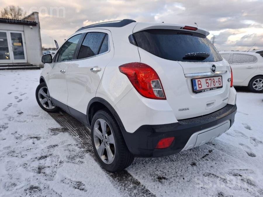 Balts Opel Mokka 2014 Talsi, ar dzinēja tilpumu 1.40 L un nobraukumu 237 tūkst. km par 6700 €, foto 4 vietnē AUTOMOTO.COM.LV