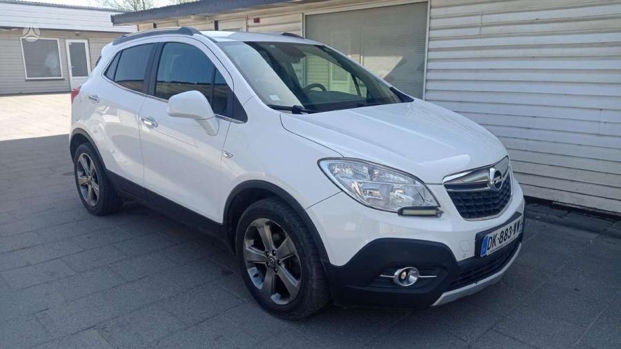 Balts Opel Mokka 2014 Viļņa, ar dzinēja tilpumu 1.69 L un nobraukumu 227 tūkst. km par 6700 €, foto 3 vietnē AUTOMOTO.COM.LV