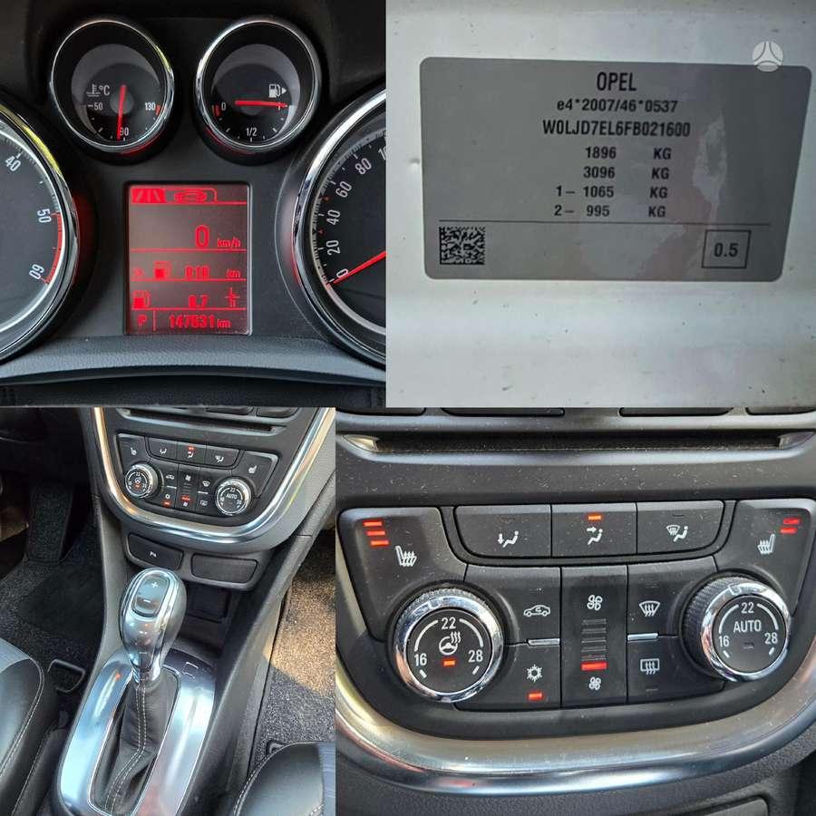 Balts Opel Mokka 2014 Viļņa, ar dzinēja tilpumu 1.69 L un nobraukumu 149 tūkst. km par 7950 €, foto 5 vietnē AUTOMOTO.COM.LV