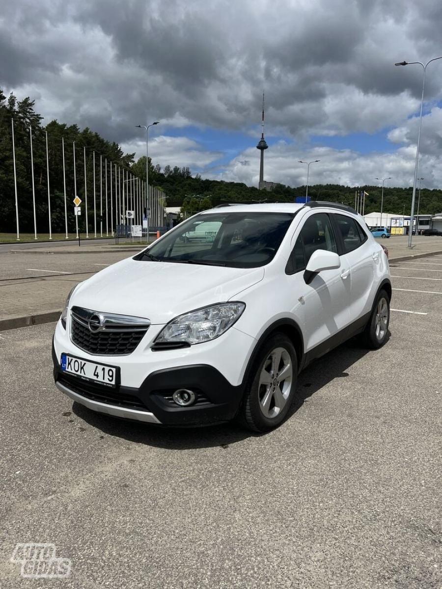 Balts Opel Mokka 2014 Viļņa, ar dzinēja tilpumu 1.70 L un nobraukumu 195 tūkst. km par 4600 €, foto 3 vietnē AUTOMOTO.COM.LV