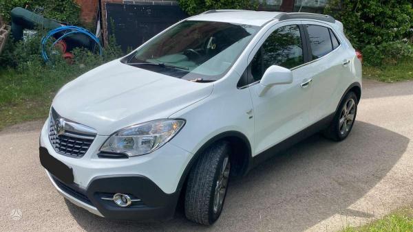 Белый Опель Mokka 2014 в Вильнюс, объемом двигателя 1.60 л и пробегом 128 тыс. км за 2750 €, фото 5 на AUTOMOTO.COM.LV