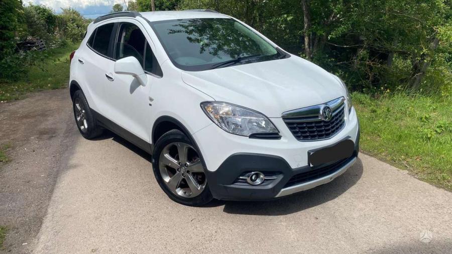 Balts Opel Mokka 2014 Viļņa, ar dzinēja tilpumu 1.60 L un nobraukumu 128 tūkst. km par 2750 €, foto 1 vietnē AUTOMOTO.COM.LV