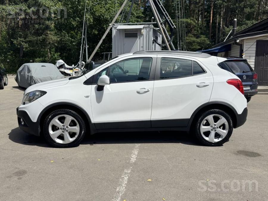 Balts Opel Mokka 2014 Rīga, ar dzinēja tilpumu 1.70 L un nobraukumu 190 tūkst. km par 6100 €, foto 3 vietnē AUTOMOTO.COM.LV