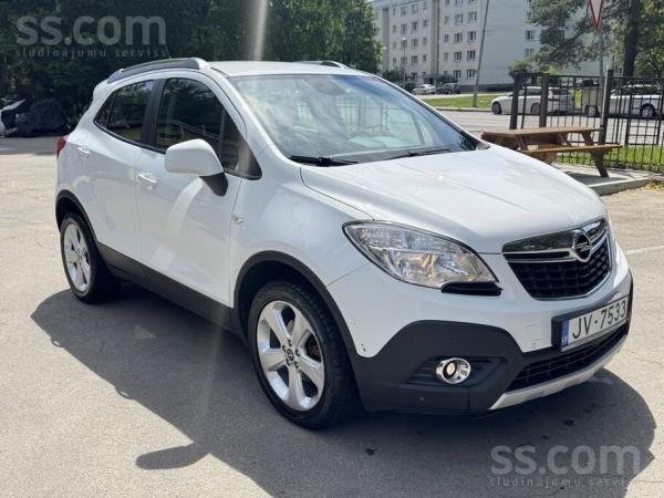 Белый Опель Mokka 2014 в Рига, объемом двигателя 1.70 л и пробегом 190 тыс. км за 6100 €, фото 7 на AUTOMOTO.COM.LV