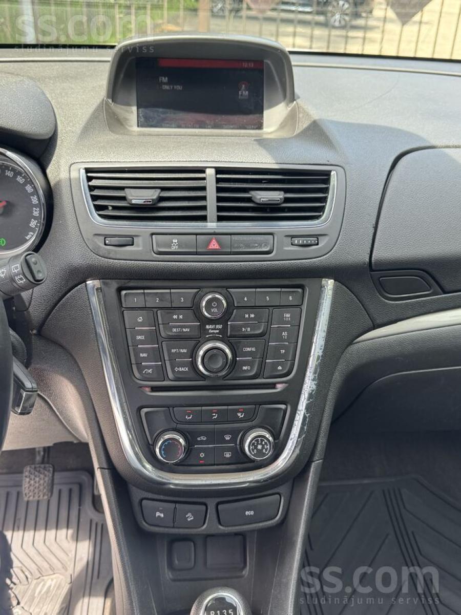Balts Opel Mokka 2014 Rīga, ar dzinēja tilpumu 1.70 L un nobraukumu 190 tūkst. km par 6100 €, foto 14 vietnē AUTOMOTO.COM.LV