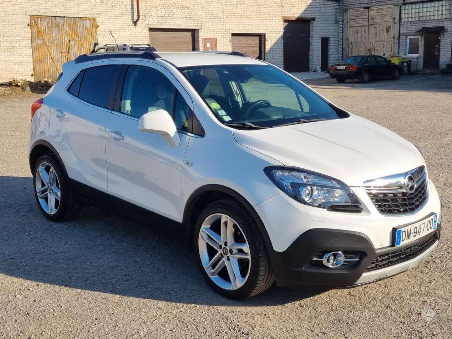 Balts Opel Mokka 2014 Pakruojis, ar dzinēja tilpumu 1.69 L un nobraukumu 230 tūkst. km par 5700 €, foto 9 vietnē AUTOMOTO.COM.LV