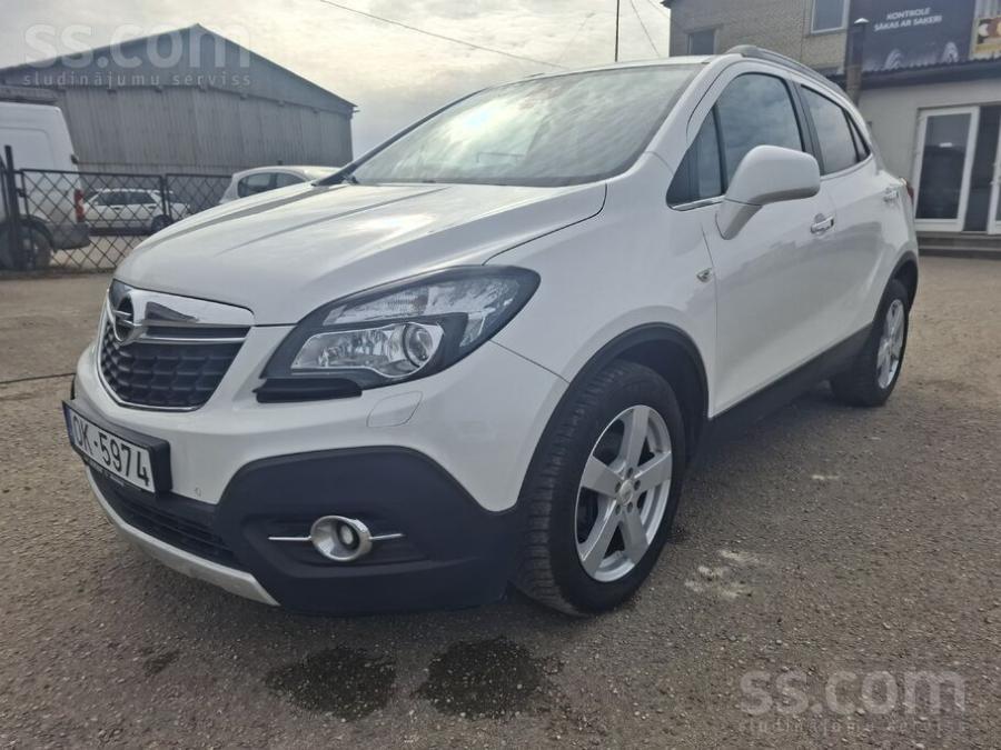 Белый Опель Mokka 2014 в Талси, объемом двигателя 1.40 л и пробегом 237 тыс. км за 6500 €, фото 1 на AUTOMOTO.COM.LV