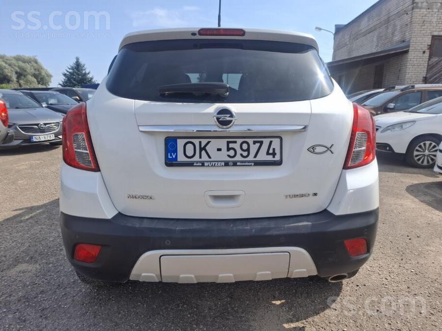 Белый Опель Mokka 2014 в Талси, объемом двигателя 1.40 л и пробегом 237 тыс. км за 6500 €, фото 7 на AUTOMOTO.COM.LV
