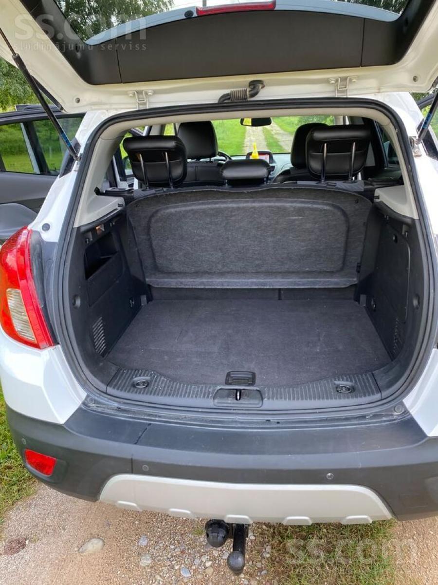Balts Opel Mokka 2014 Talsi, ar dzinēja tilpumu 1.70 L un nobraukumu 214 tūkst. km par 6500 €, foto 8 vietnē AUTOMOTO.COM.LV