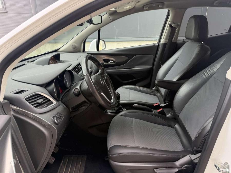 Balts Opel Mokka 2014 Šauļi, ar dzinēja tilpumu 1.69 L un nobraukumu 240 tūkst. km par 5850 €, foto 14 vietnē AUTOMOTO.COM.LV