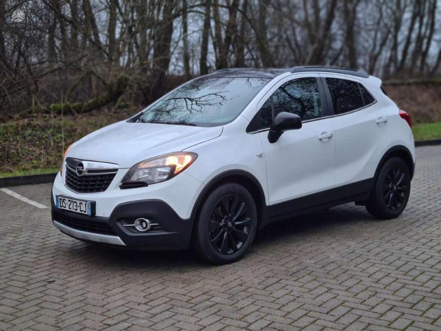 Balts Opel Mokka 2015 Tauragė, ar dzinēja tilpumu 1.60 L un nobraukumu 171 tūkst. km par 6200 €, foto 4 vietnē AUTOMOTO.COM.LV