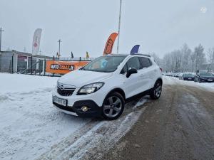 White Opel Mokka 2015 in Kaunas, with an engine capacity of 1.60 L and mileage of 185 thousand km for 8150 €, photo  on AUTOMOTO.COM.LV