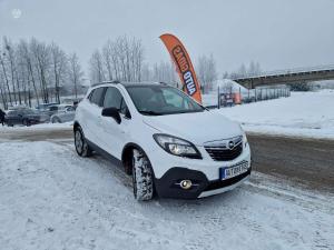 White Opel Mokka 2015 in Kaunas, with an engine capacity of 1.60 L and mileage of 185 thousand km for 8150 €, photo 3 on AUTOMOTO.COM.LV