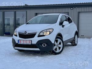 White Opel Mokka 2015 in Cesis, with an engine capacity of 1.60 L and mileage of 211 thousand km for 7350 €, photo 3 on AUTOMOTO.COM.LV