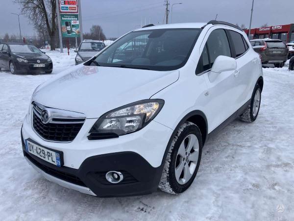 Balts Opel Mokka 2015 Tauragė, ar dzinēja tilpumu 1.60 L un nobraukumu 169 tūkst. km par 5700 €, foto 1 vietnē AUTOMOTO.COM.LV