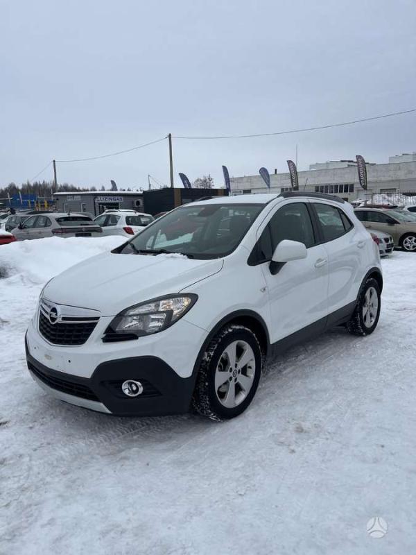 Balts Opel Mokka 2015 Panevēža, ar dzinēja tilpumu 1.60 L un nobraukumu 262 tūkst. km par 5300 €, foto 1 vietnē AUTOMOTO.COM.LV