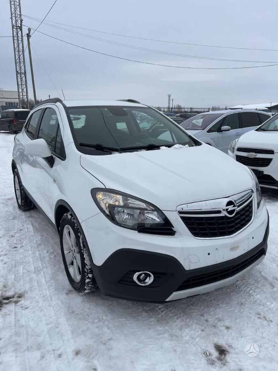 Balts Opel Mokka 2015 Panevēža, ar dzinēja tilpumu 1.60 L un nobraukumu 262 tūkst. km par 5300 €, foto 3 vietnē AUTOMOTO.COM.LV