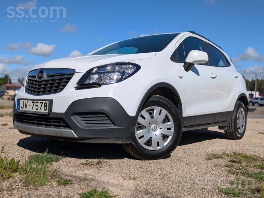 Белый Опель Mokka 2015 в Рига, объемом двигателя 1.60 л и пробегом 99 тыс. км за 7100 €, фото 7 на AUTOMOTO.COM.LV