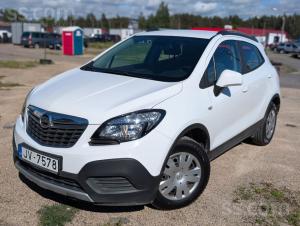Белый Опель Mokka 2015 в Рига, объемом двигателя 1.60 л и пробегом 99 тыс. км за 7100 €, фото 24 на AUTOMOTO.COM.LV
