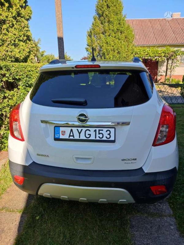 Balts Opel Mokka 2015 Šauļi, ar dzinēja tilpumu 1.60 L un nobraukumu 193 tūkst. km par 6300 €, foto 6 vietnē AUTOMOTO.COM.LV