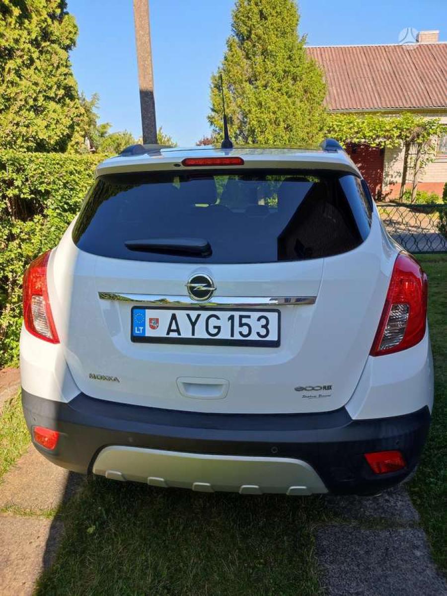 Balts Opel Mokka 2015 Šauļi, ar dzinēja tilpumu 1.60 L un nobraukumu 193 tūkst. km par 6300 €, foto 7 vietnē AUTOMOTO.COM.LV