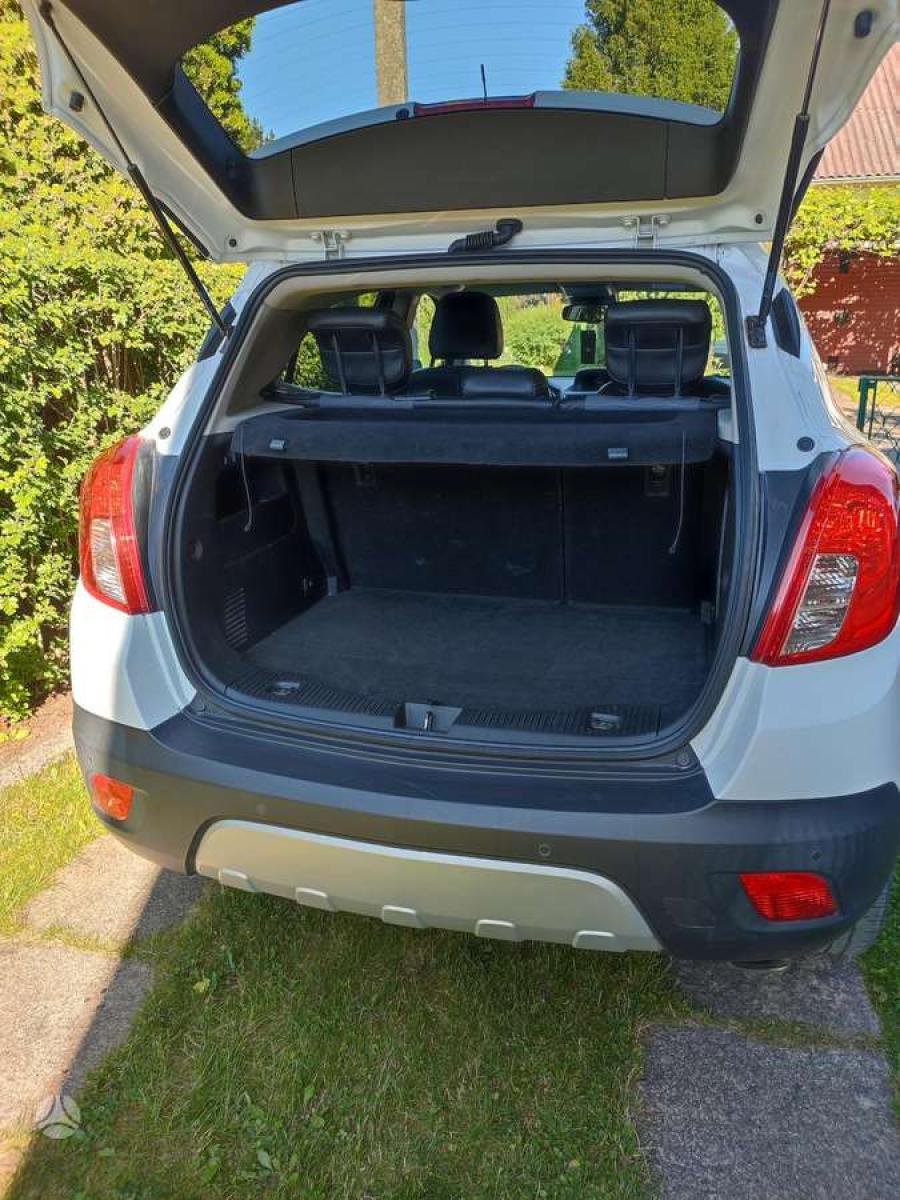 Balts Opel Mokka 2015 Šauļi, ar dzinēja tilpumu 1.60 L un nobraukumu 193 tūkst. km par 6300 €, foto 19 vietnē AUTOMOTO.COM.LV