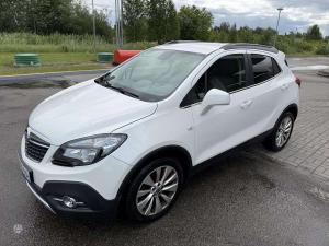 Белый Опель Mokka 2015 в Таураге, объемом двигателя 1.60 л и пробегом 162 тыс. км за 6500 €, фото 3 на AUTOMOTO.COM.LV