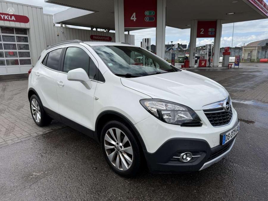 Белый Опель Mokka 2015 в Таураге, объемом двигателя 1.60 л и пробегом 162 тыс. км за 6500 €, фото 11 на AUTOMOTO.COM.LV