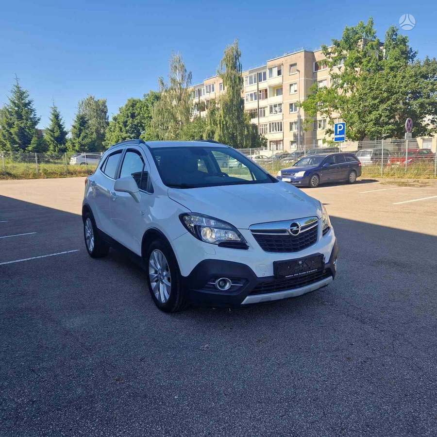 Белый Опель Mokka 2015 в Радвилишкис, объемом двигателя 1.60 л и пробегом 178 тыс. км за 6999 €, фото 1 на AUTOMOTO.COM.LV