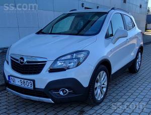 White Opel Mokka 2015 in Dobele, with an engine capacity of 1.60 L and mileage of 240 thousand km for 7700 €, photo  on AUTOMOTO.COM.LV