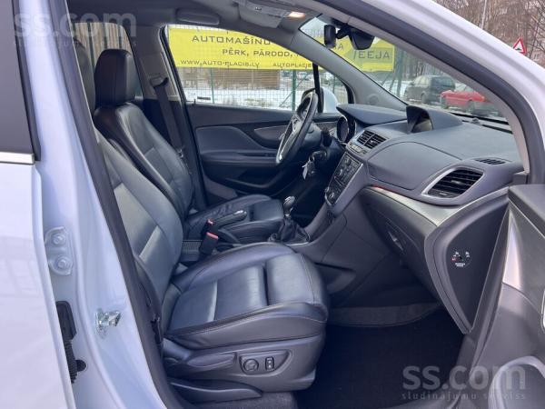 Balts Opel Mokka 2016 Rīga, ar dzinēja tilpumu 1.60 L un nobraukumu 228 tūkst. km par 7750 €, foto 10 vietnē AUTOMOTO.COM.LV